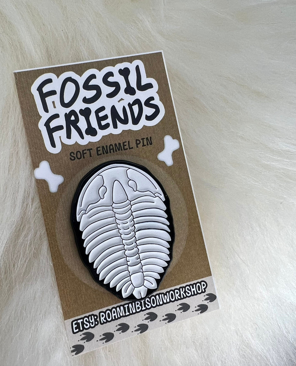 Fossil Pins – Roamin' Bison Workshop